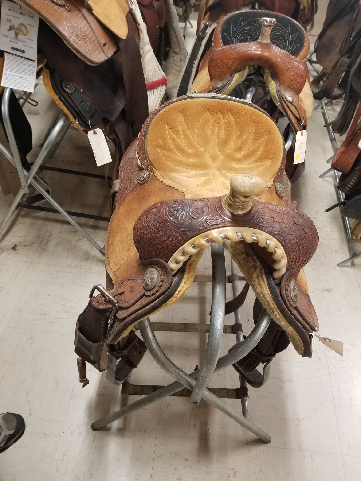 Used Allen Ranch Barrel Racer/T.R.5/14" – Mock Brothers Saddlery