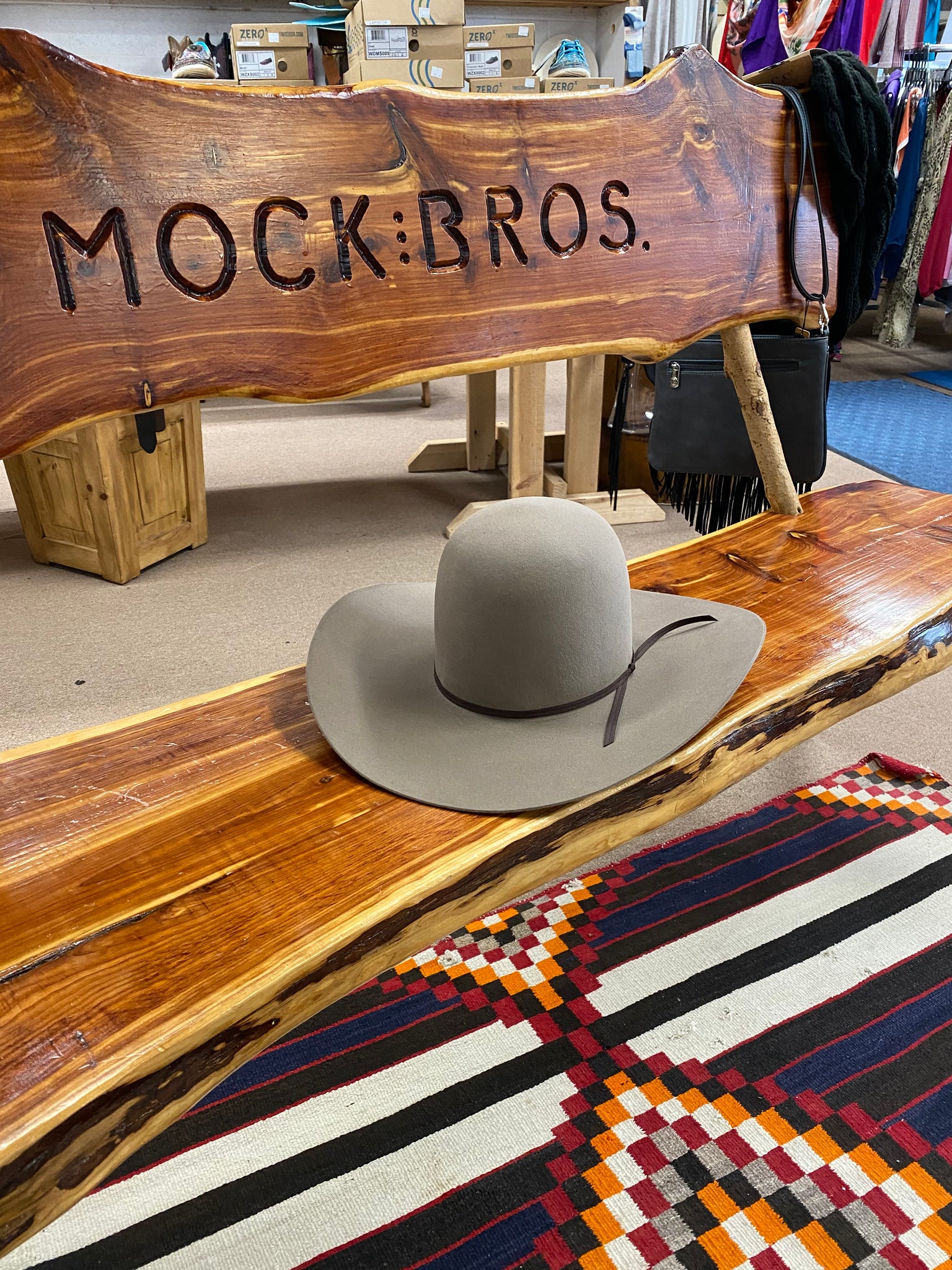 Rodeo King Open Crown Pecan Felt Hat/Bound/Unbound – Mock Brothers Saddlery